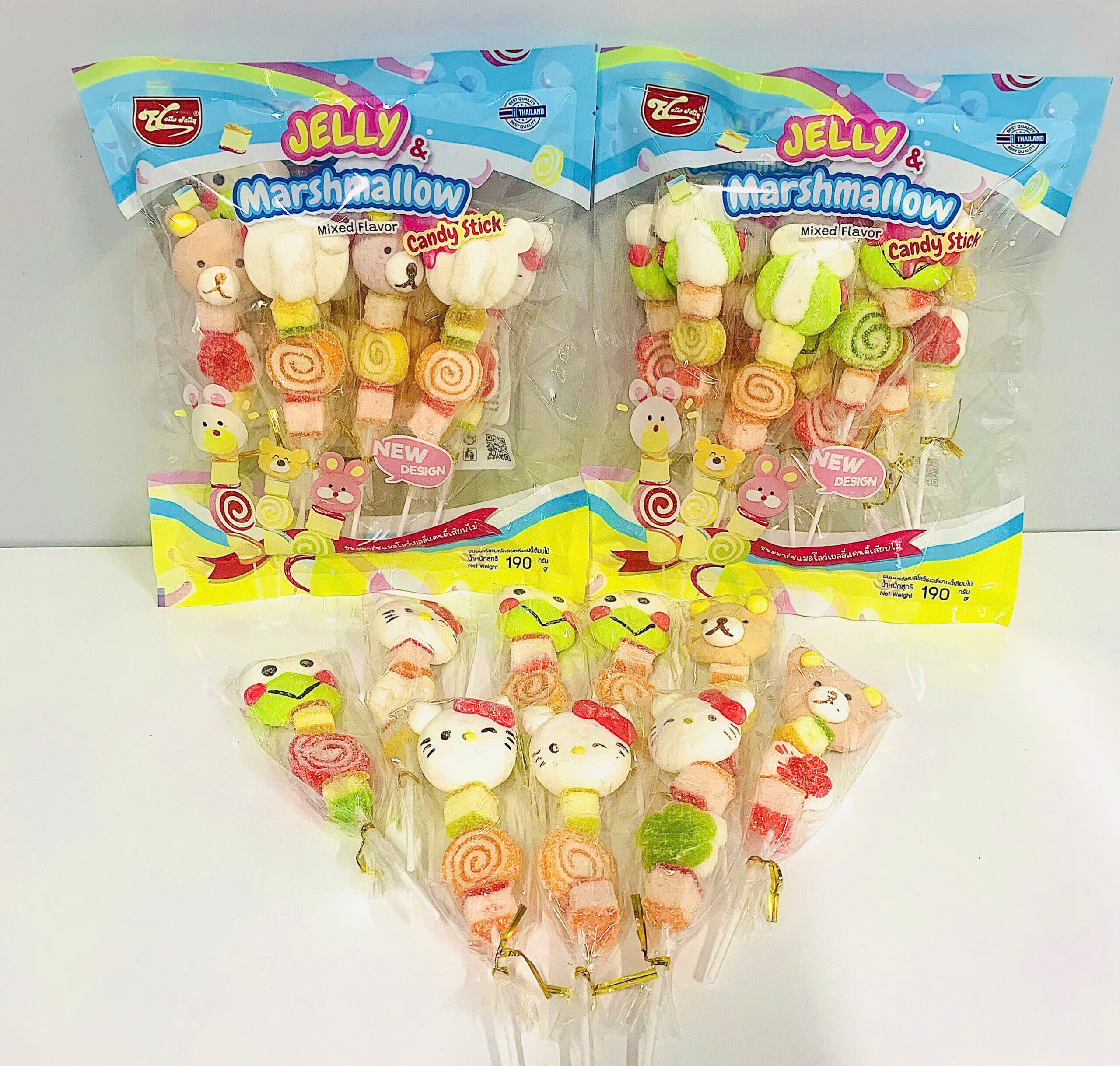 Kẹo dẻo bông hoạt hình Hello Jelly Thái Lan - An Phát Store